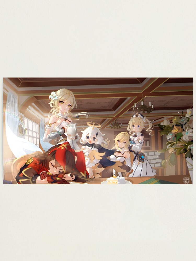 Lámina fotográfica «Genshin Impact - uno de los personajes más populares XinYan» de FreENEaSyy ...