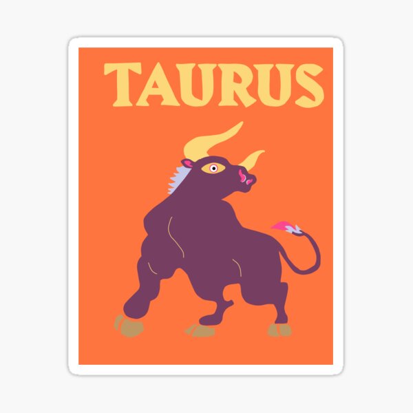 "Taurus" Sticker for Sale by smcsherry | Redbubble