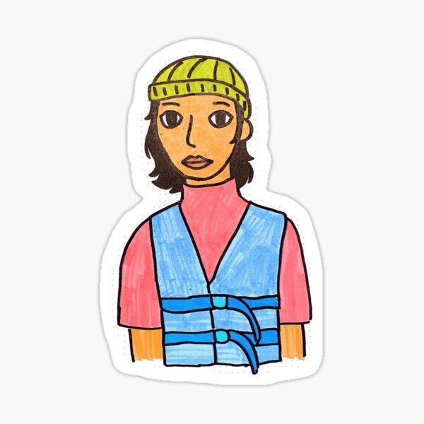 "vest" Sticker by bearth | Redbubble