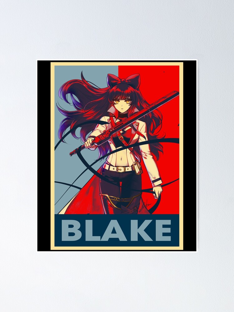 "Blake RWBY anime girl ruby ugly christmas" Poster for Sale by ...