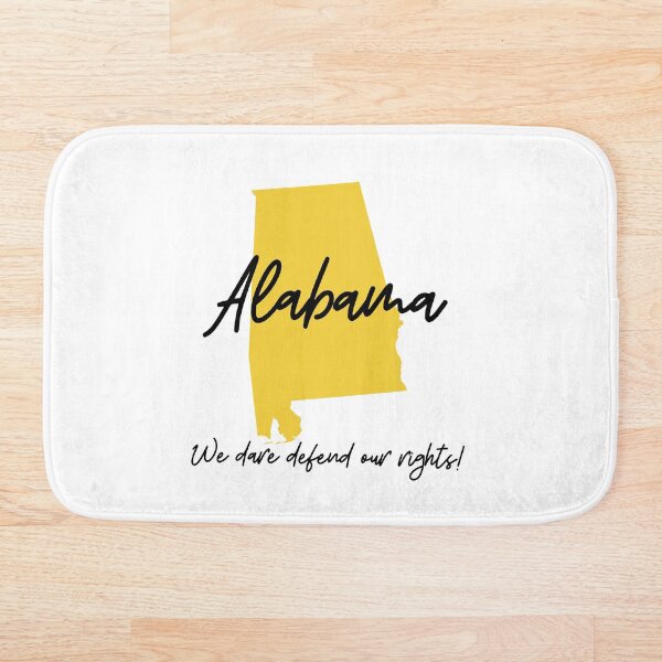 "Alabama State Motto Wir wagen es, unsere Rechte zu verteidigen ...