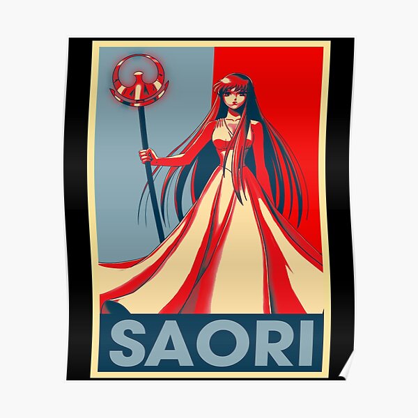 Póster «Saori saint seiya anime andromeda art para fans» de RyanJoseph7 ...