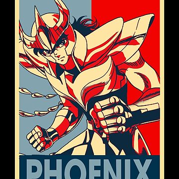 Póster for Sale con la obra «phoenix saint seiya anime andromeda art ...