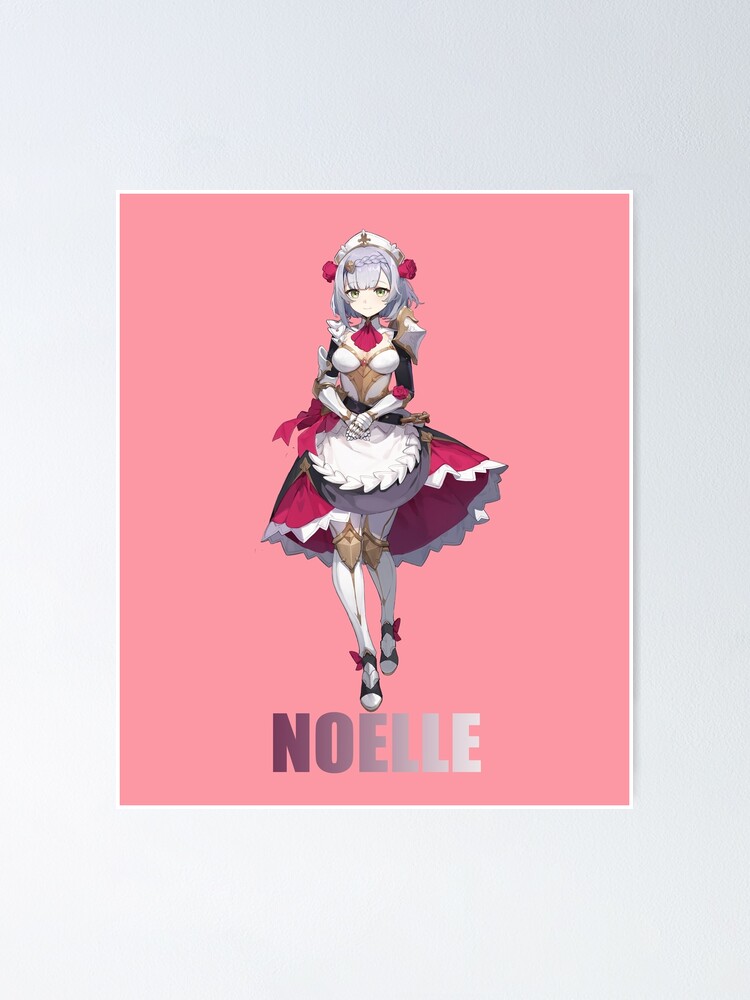 "Genshin Impact - Noelle" Poster by Stafford96 | Redbubble