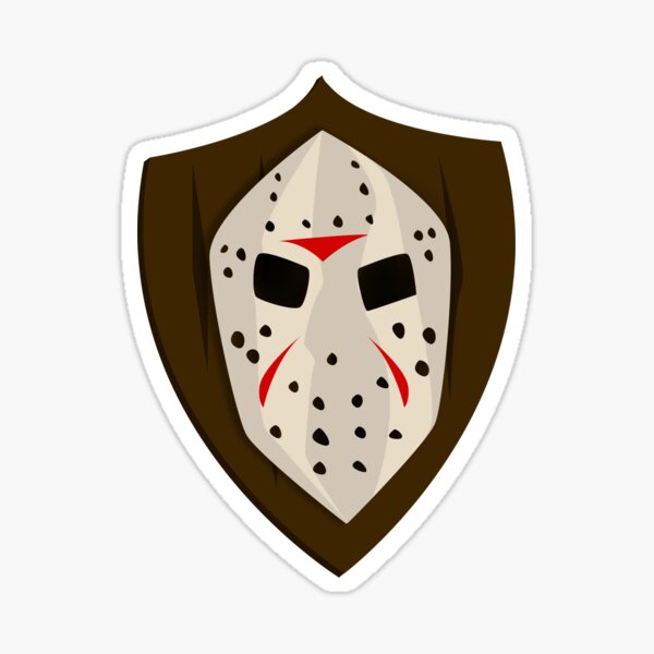 "Coat of Jason" Sticker by flushgorden | Redbubble