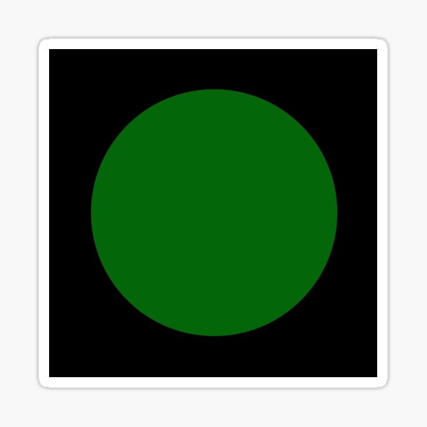 Green Dots In Black Design Sticker For Sale By AmdracOnline Redbubble green-dots-in-black-design-sticker-for-sale-by-amdraconline-redbubble