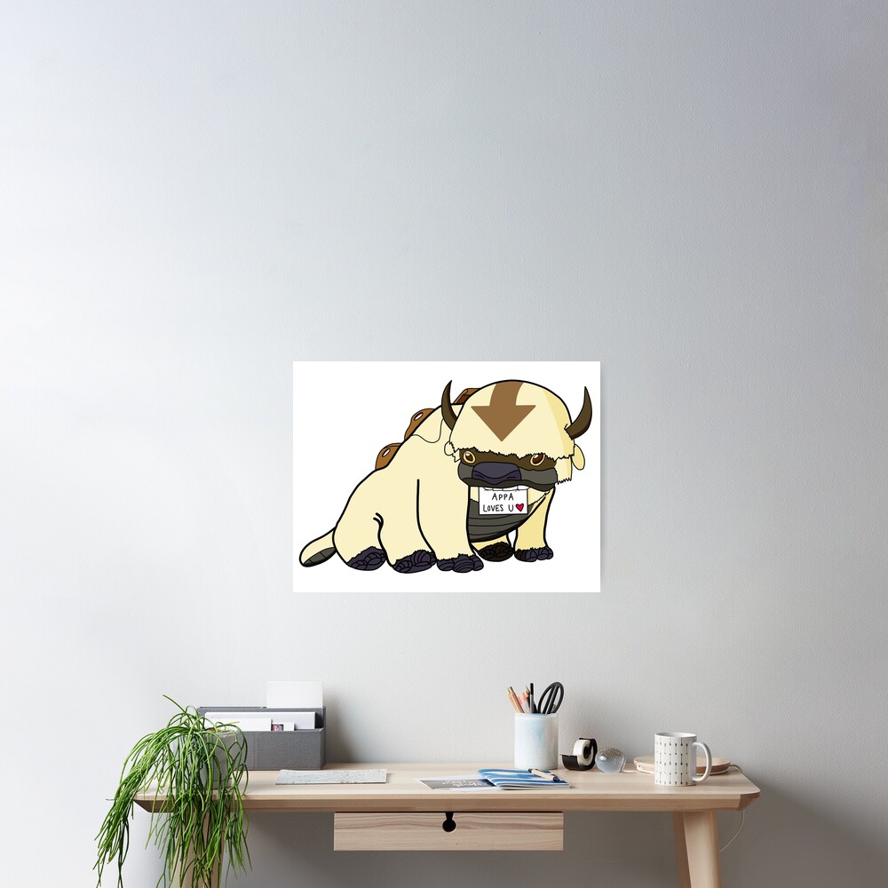 "Appa Loves U" Poster by HeyDvni | Redbubble