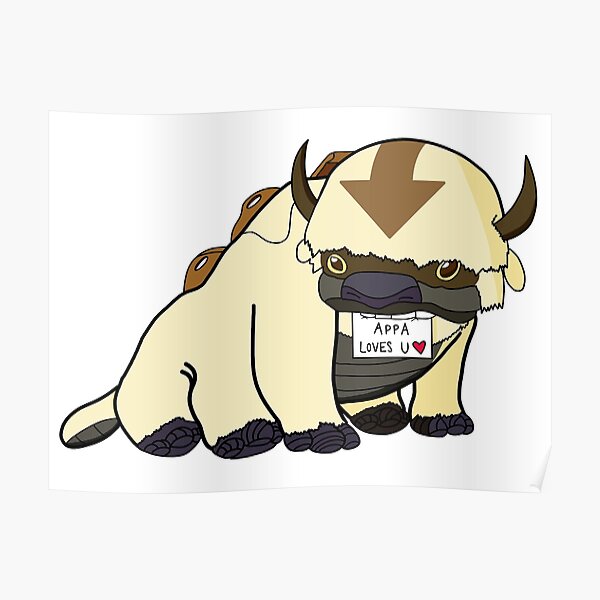 "Appa Loves U" Poster by HeyDvni | Redbubble