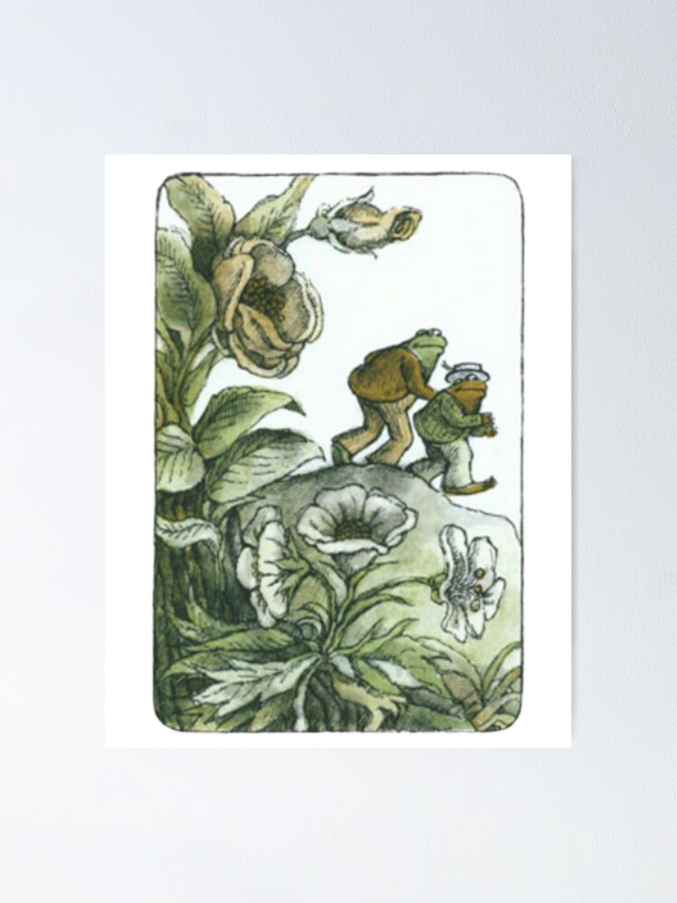 "Frog and Toad" Poster for Sale by Jiul | Redbubble