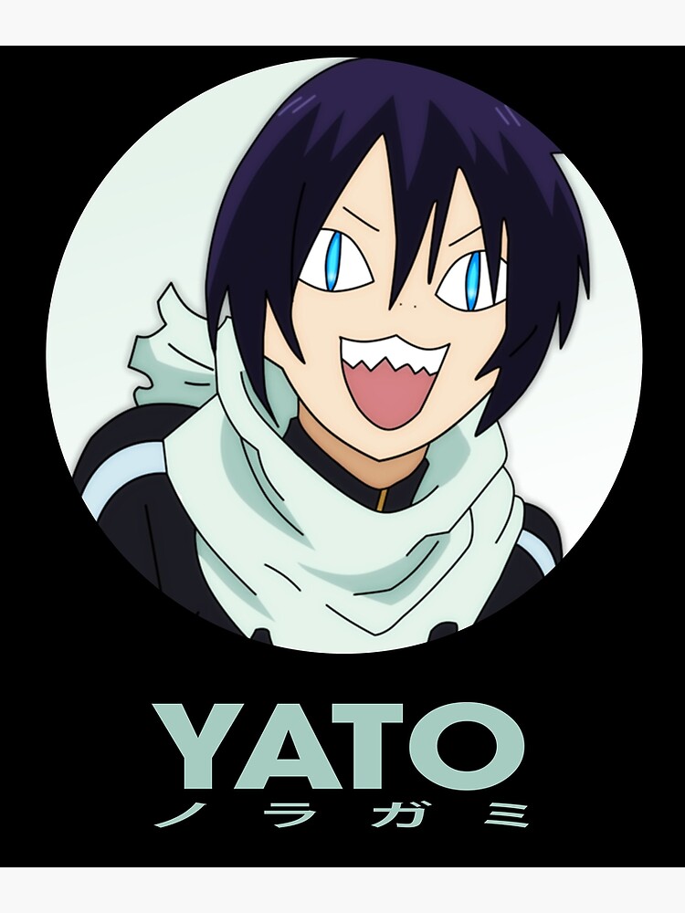 "smile yato anime noragami art gift for fans" Poster by ThomasAnnie ...