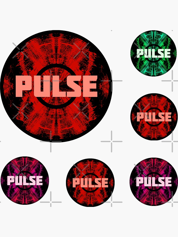 "Pulse " Sticker for Sale by Zogar77 | Redbubble