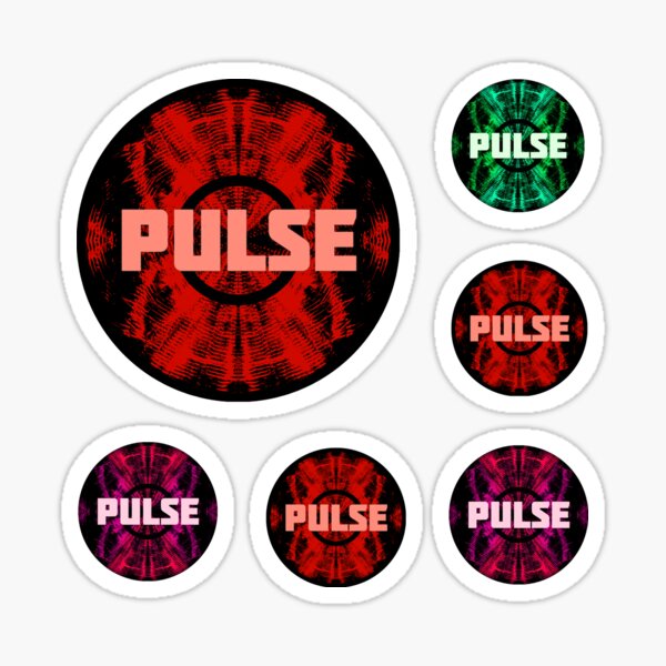 "Pulse " Sticker for Sale by Zogar77 | Redbubble