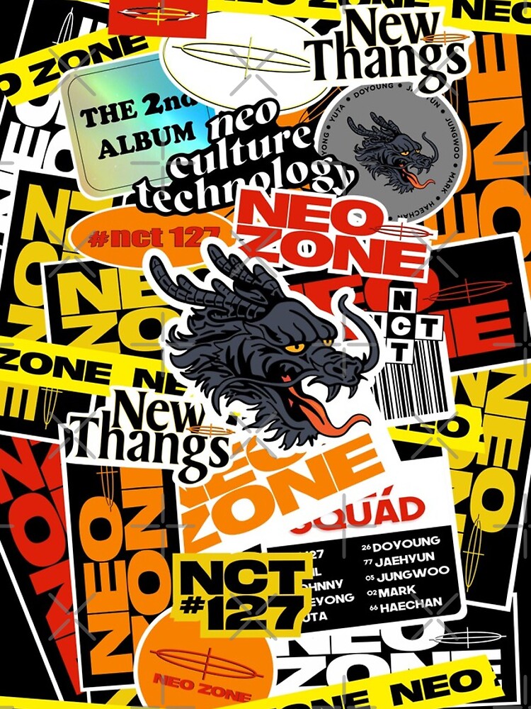 "NCT 127 NEOZONE T VER - STICKER PACK" iPhone-Hülle von since-dayone ...