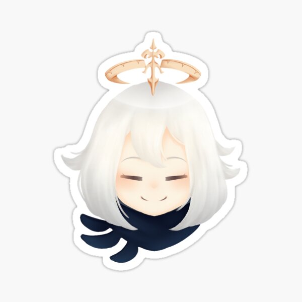 "Paimon " Sticker for Sale by TripleChoco | Redbubble