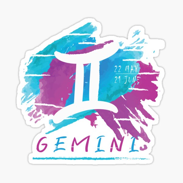 "Gemini Zodiac sign- astronomical sign - Horoscope" Sticker by ...