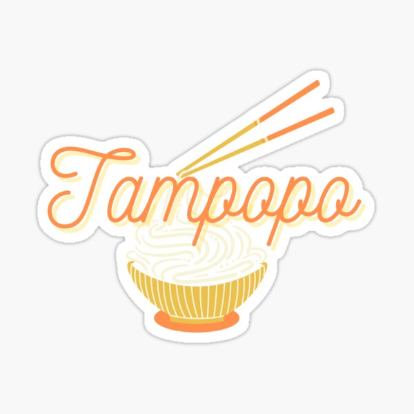"Tampopo" Sticker for Sale by nowowmag | Redbubble