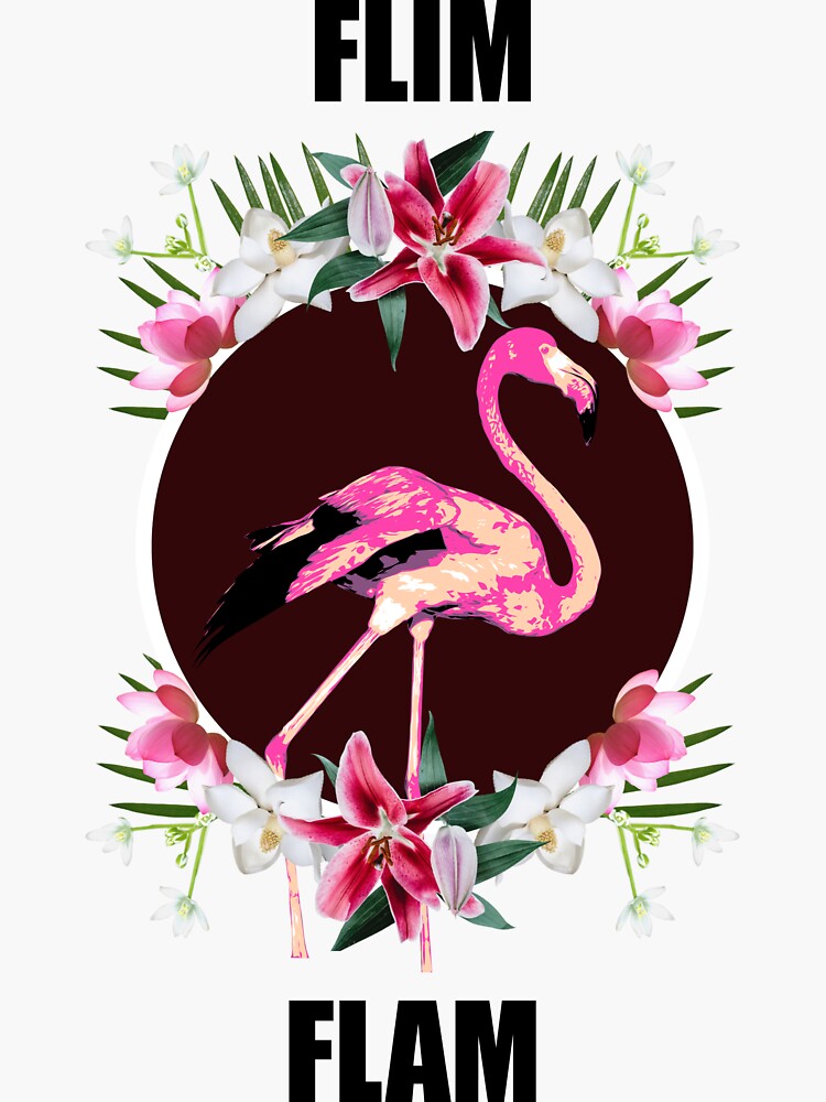 "Flim Flam" Sticker for Sale by SocialStreet | Redbubble