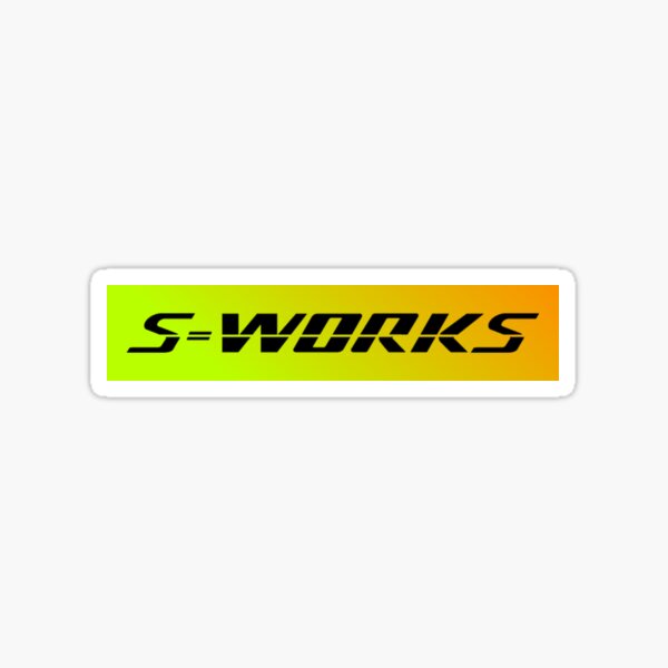 "S-Works" Sticker for Sale by Loreman | Redbubble