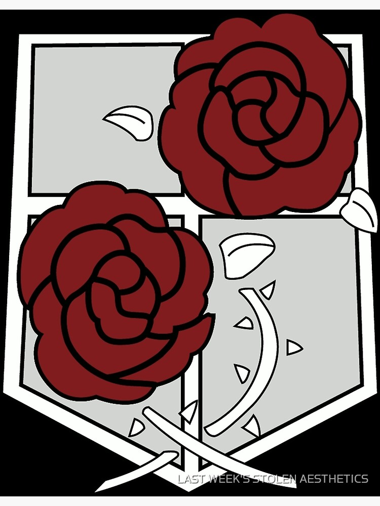 "Attack on Titan Garrison Regiment Symbol" Photographic Print by ...