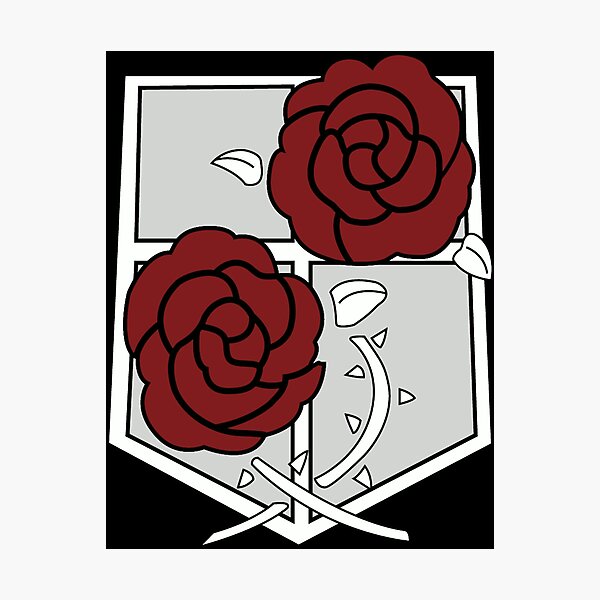 "Attack on Titan Garrison Regiment Symbol" Photographic Print by ...