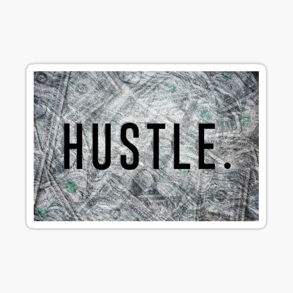 "Hustler mindset" Sticker for Sale by Akazox | Redbubble