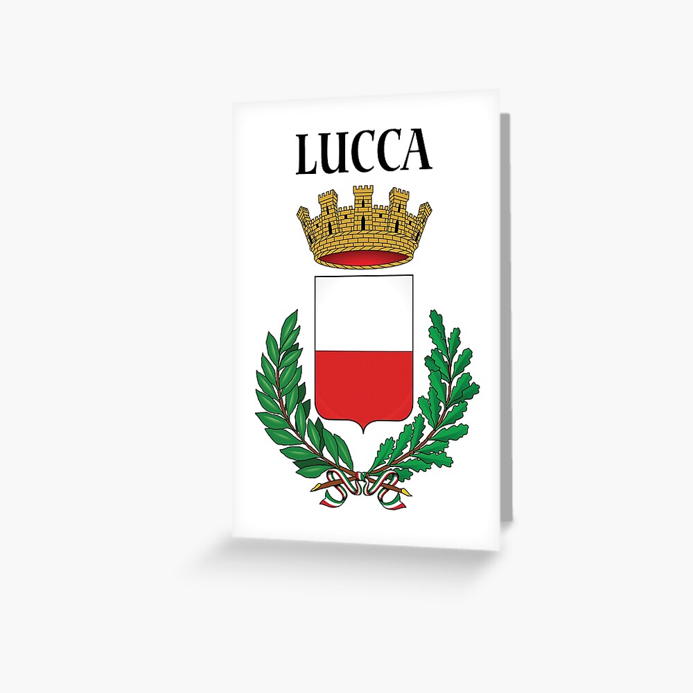 "063_1A - LUCCA - WAPPEN" Grußkarte von magnus51 | Redbubble