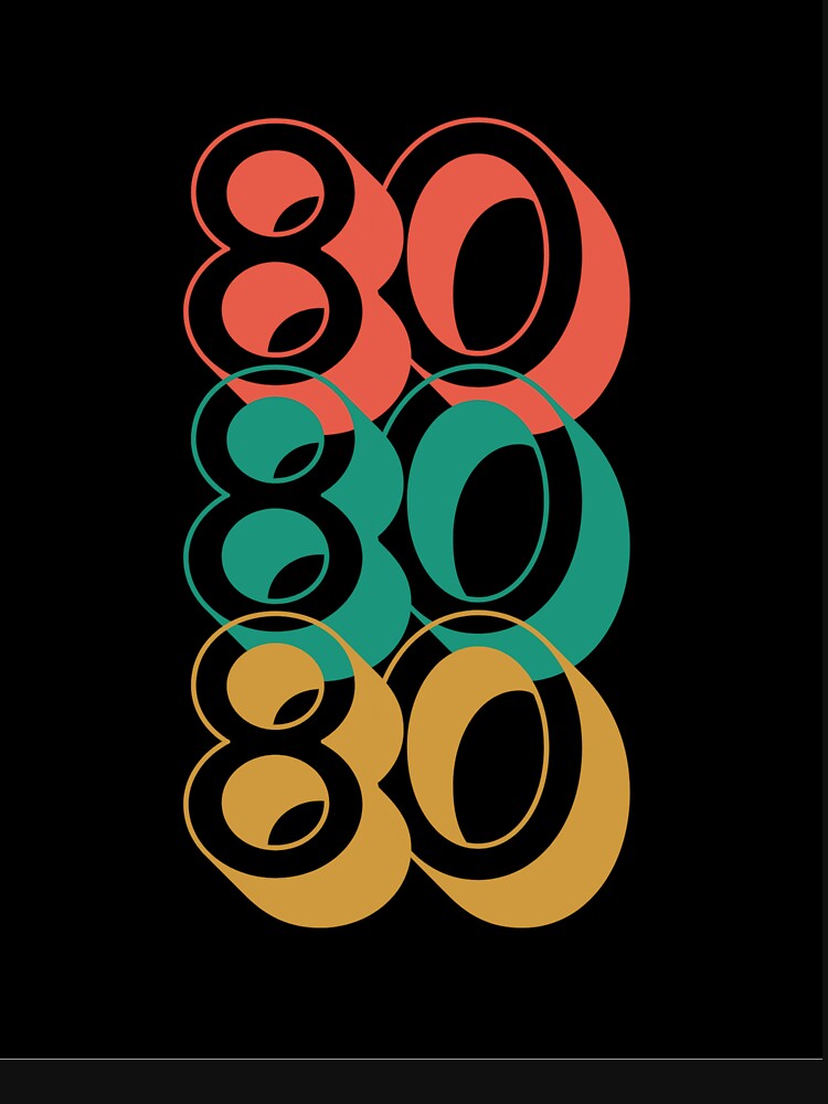 "eighty80" T-shirt for Sale by deltoiddesign | Redbubble | eighty80 ...