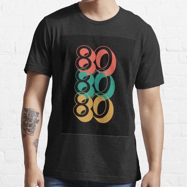 "eighty80" T-shirt for Sale by deltoiddesign | Redbubble | eighty80 ...