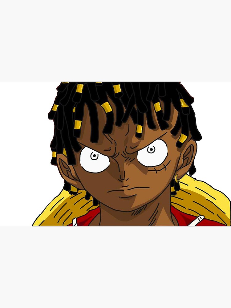 "Anime Art Black Luffy" Poster for Sale by asadkhanillion | Redbubble