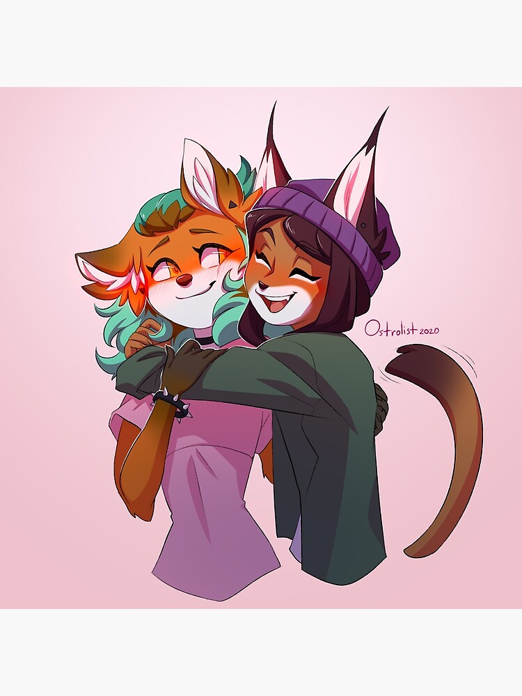 "The Owl house lumity. Amity Luz cute hug old design furry redesign ...