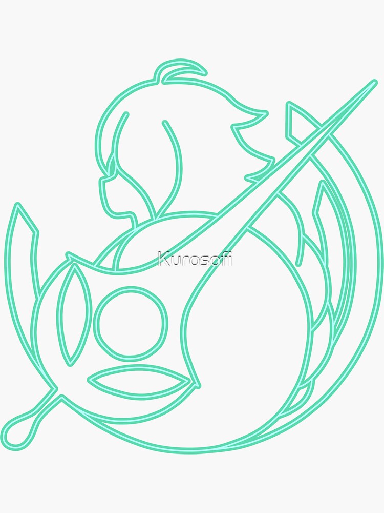 "Aether Constellation Anemo - Genshin Impact" Sticker by Kurosofi ...