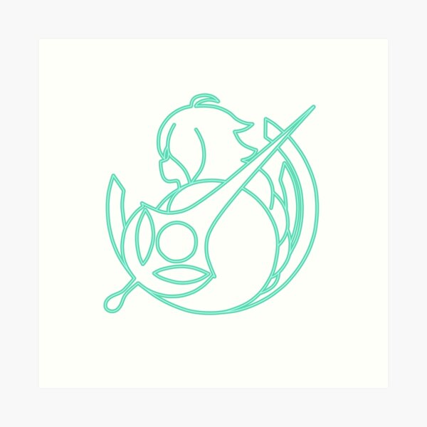 "Aether Constellation Anemo - Genshin Impact" Art Print for Sale by ...