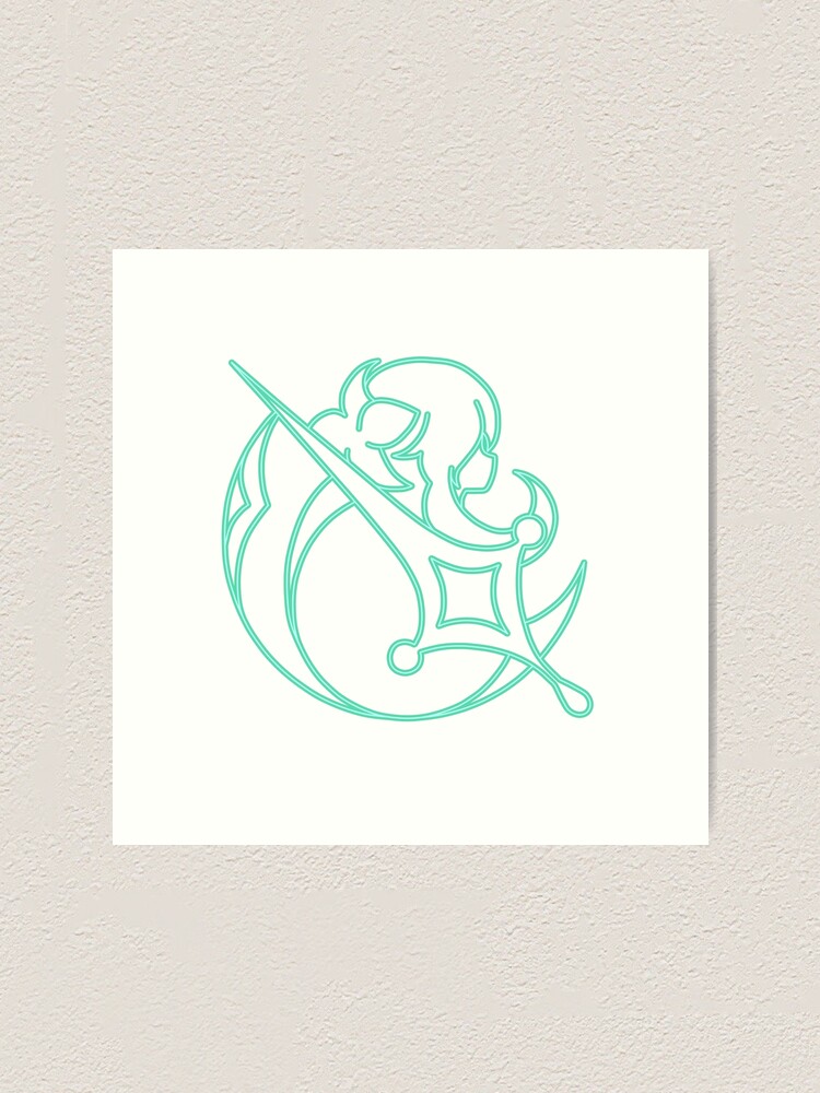 "Lumine Constellation Anemo - Genshin Impact" Art Print for Sale by ...