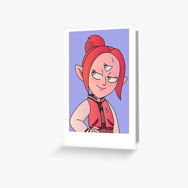 "Boscha The owl house" Greeting Card for Sale by artnchfck | Redbubble