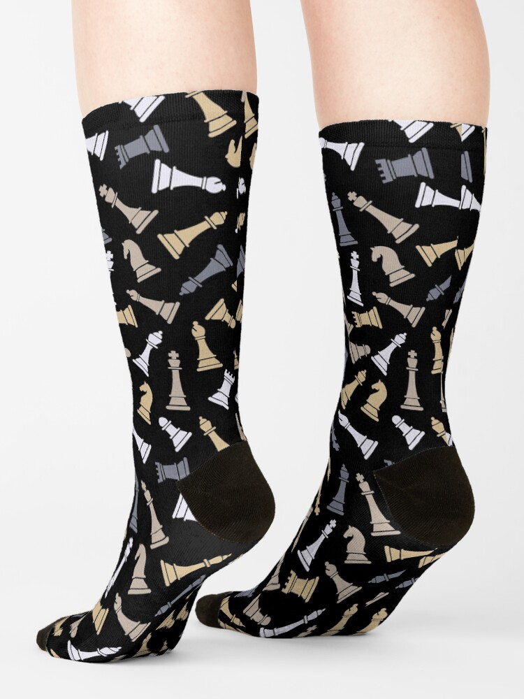 "Chess Pieces" Socks for Sale by edwardecho | Redbubble