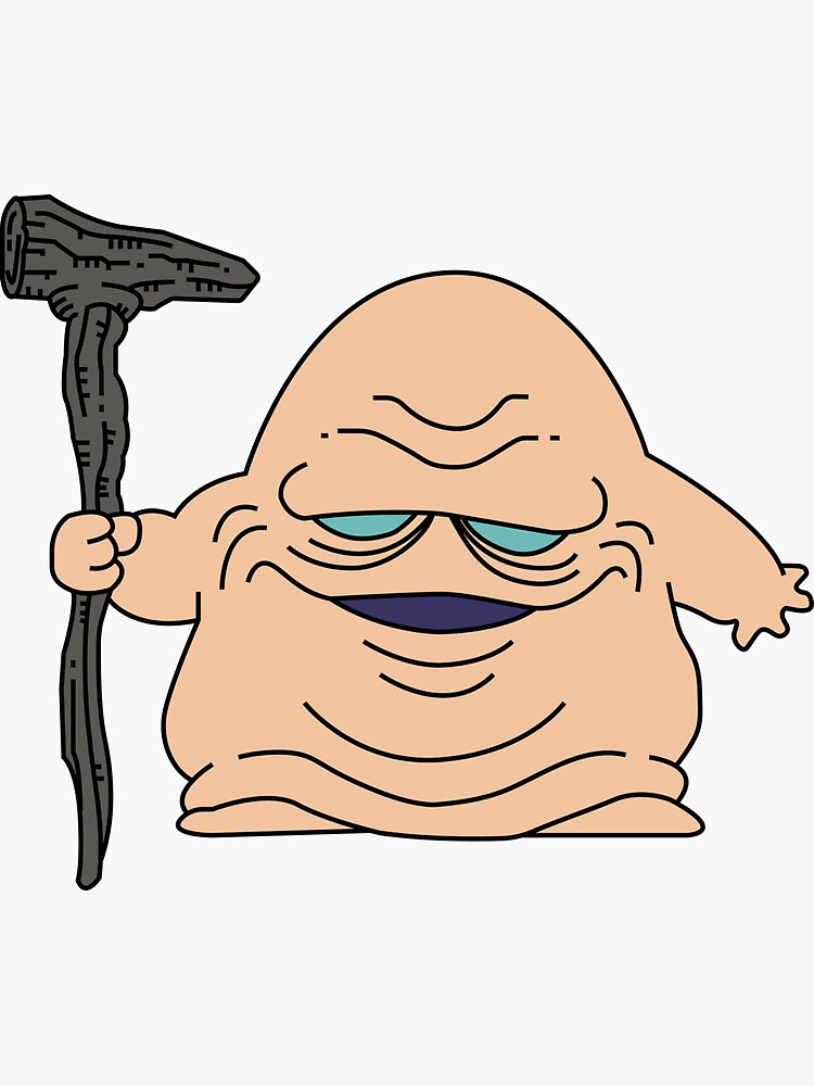 "Lump" Sticker by emelineclare | Redbubble