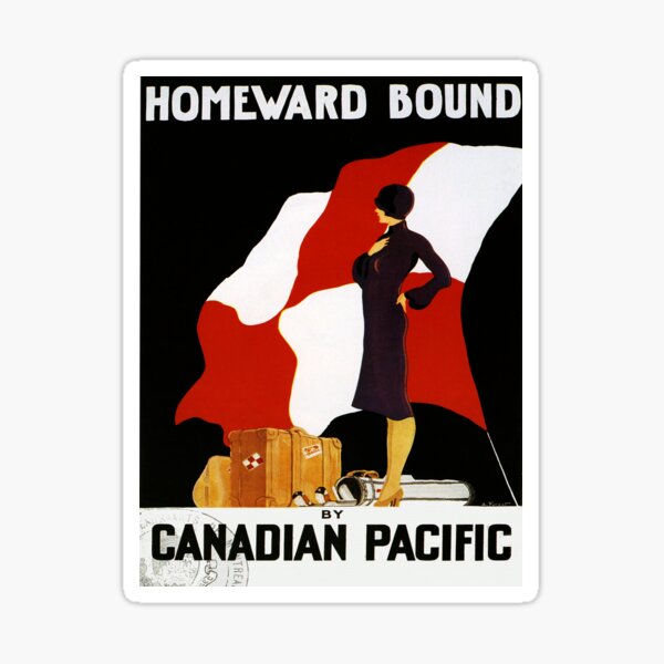 "retro iconic Homeward Bound Used" Sticker by CorasPosters | Redbubble