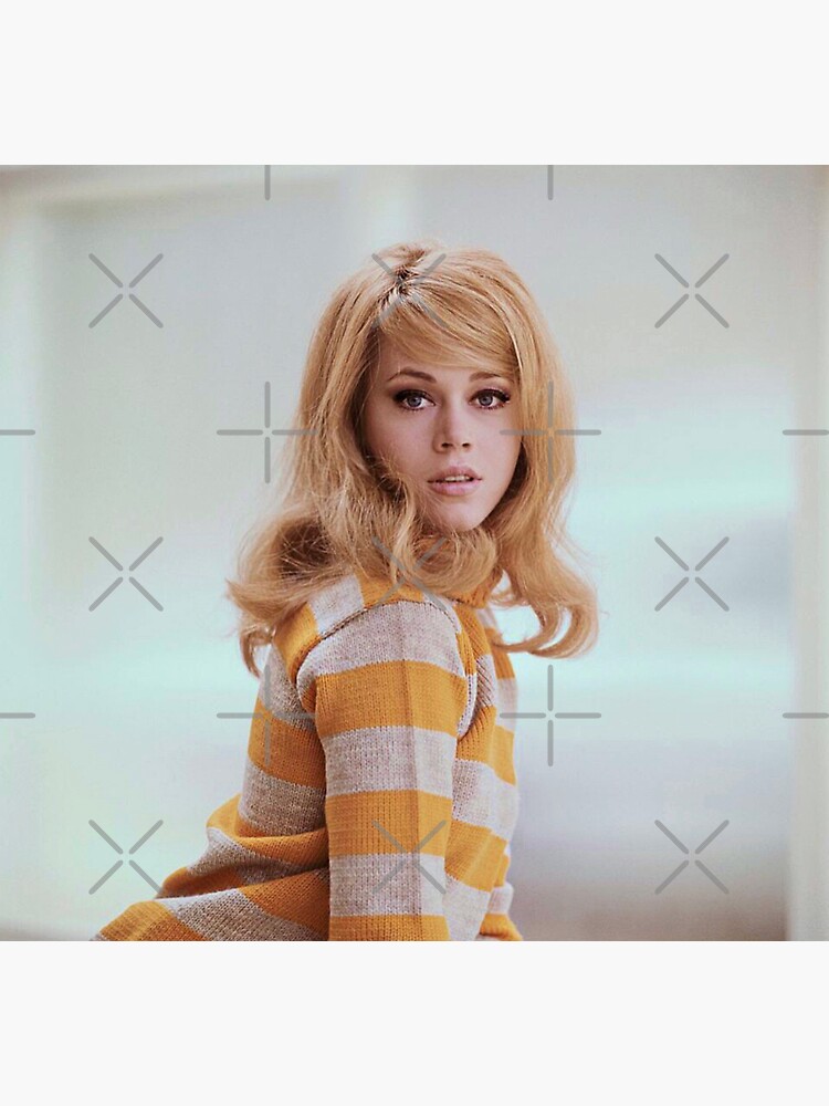 "Jane Fonda Vintage" Sticker for Sale by loganxfarmer | Redbubble