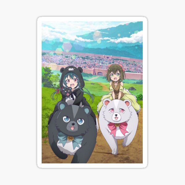 "Kuma Kuma Kuma Bear 2" Sticker for Sale by Hakucat | Redbubble