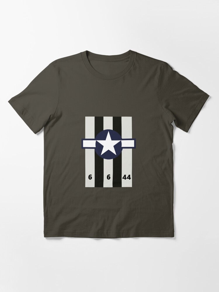 "D-Day Stripes USAAF" T-shirt for Sale by rgrayling | Redbubble | d day ...