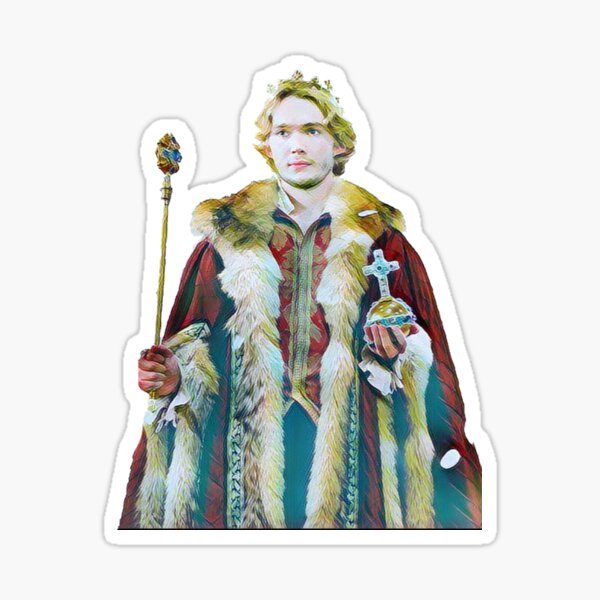 "King Francis Reign" Sticker for Sale by marciaandrea | Redbubble