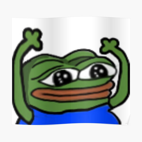 Peepo Posters | Redbubble