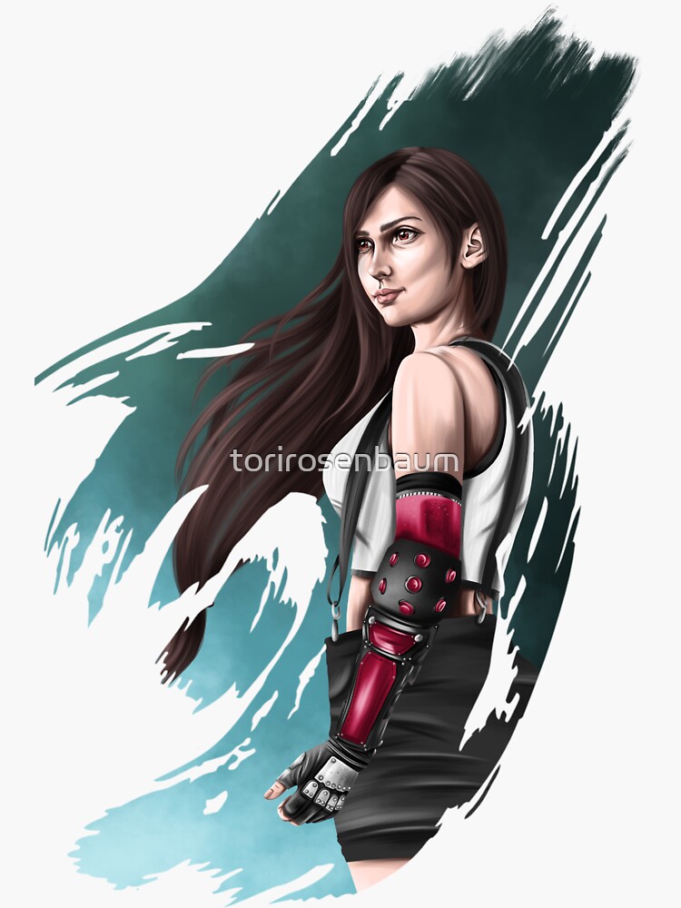 "Tifa" Sticker for Sale by torirosenbaum | Redbubble