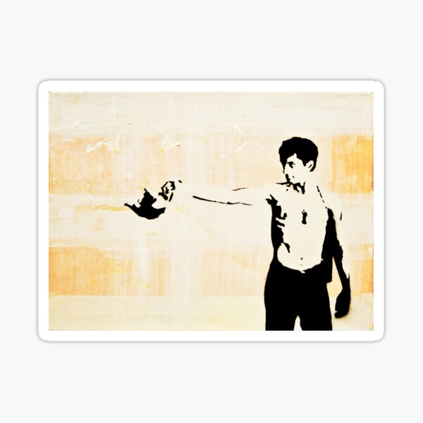 "Tea-time with Travis" Sticker for Sale by borstal | Redbubble