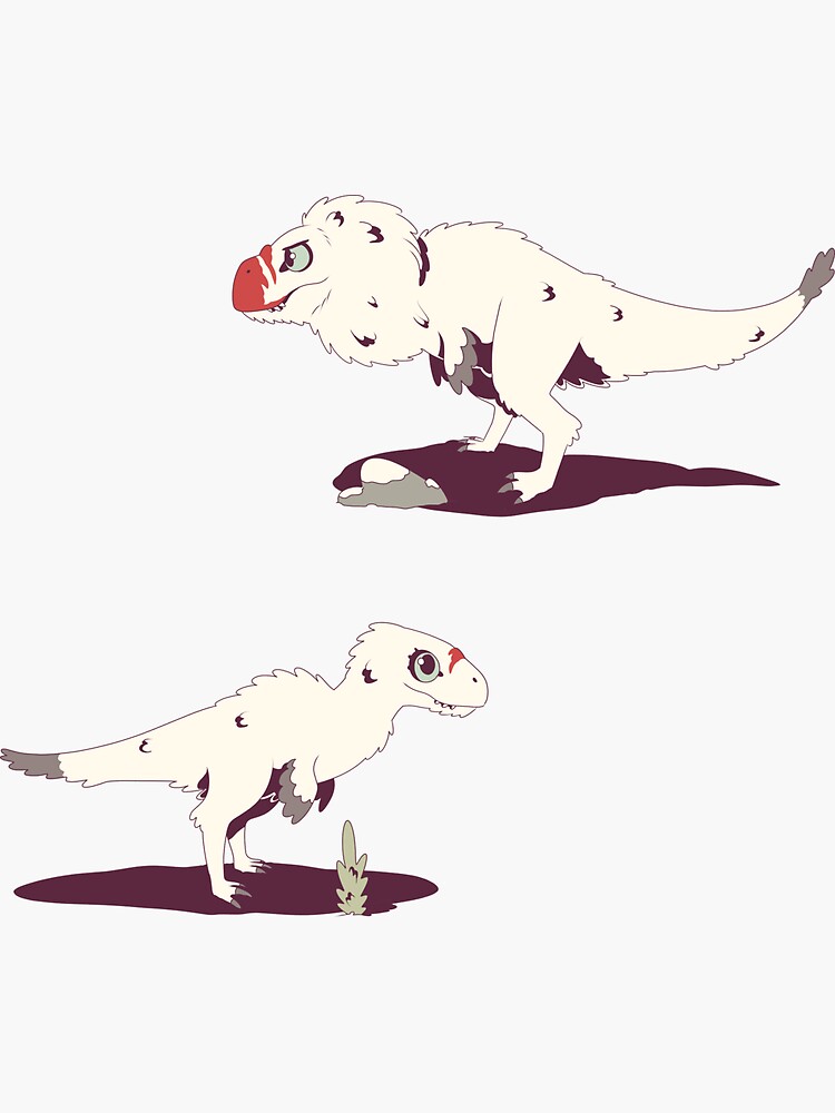 "Nanuqsaurus" Sticker for Sale by Trijucre | Redbubble
