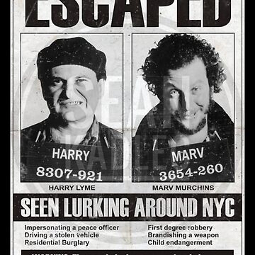 "Harry and marv sticky bandits home alone" Photographic Print for Sale ...