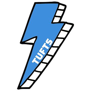 "Tufts University Lightning Bolt" Sticker for Sale by kkosmicki | Redbubble