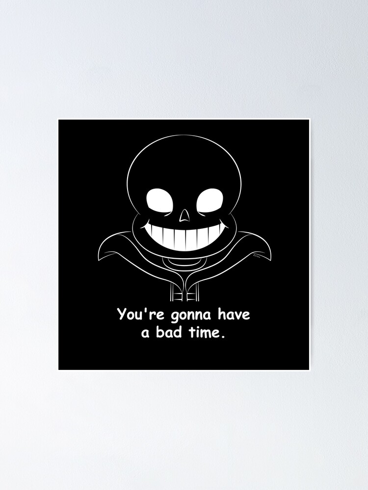 "Undertale Sans" Poster for Sale by ZARIAA | Redbubble