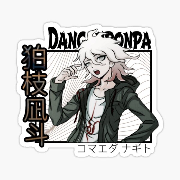 "Nagito Komaeda | Danganronpa" Sticker for Sale by KichiYou7 | Redbubble