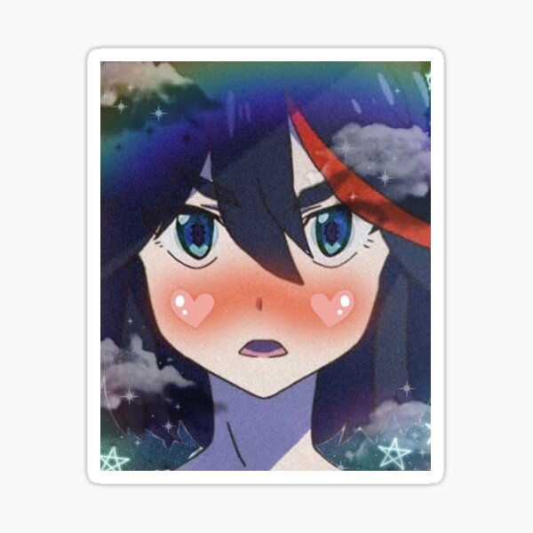 "Ryuko Matoi Rainbow" Sticker by killlakill | Redbubble